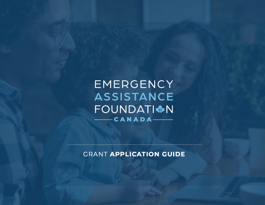 APPLICATION RESOURCE DOCUMENTS - Emergency Assistance Foundation Canada